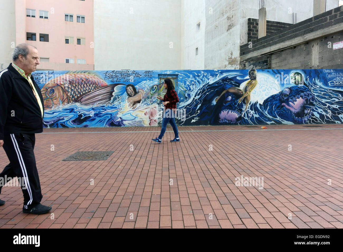 Gran mural de graffiti hi-res stock photography and images - Alamy