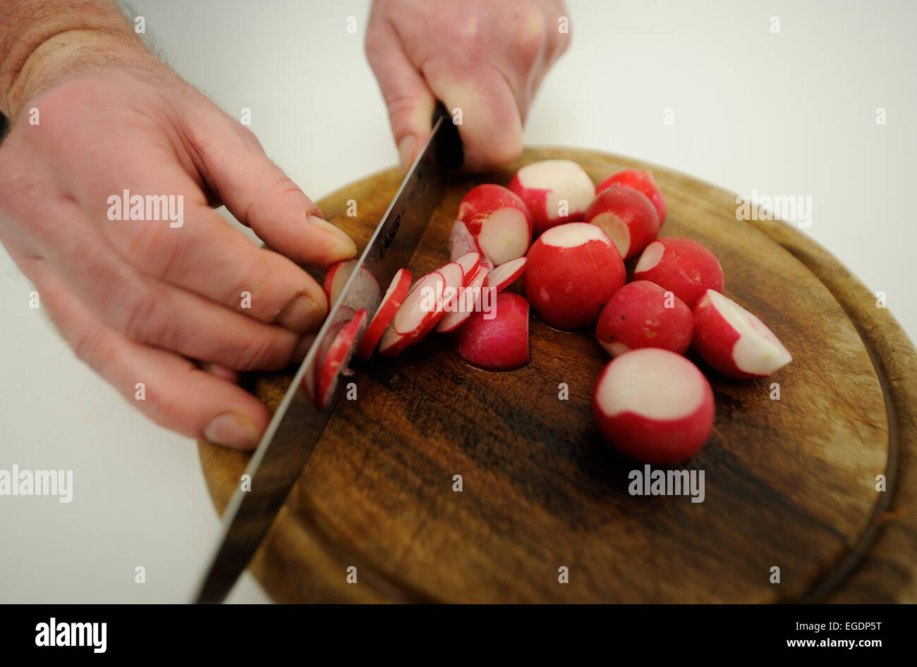 Diced radish hi-res stock photography and images - Alamy