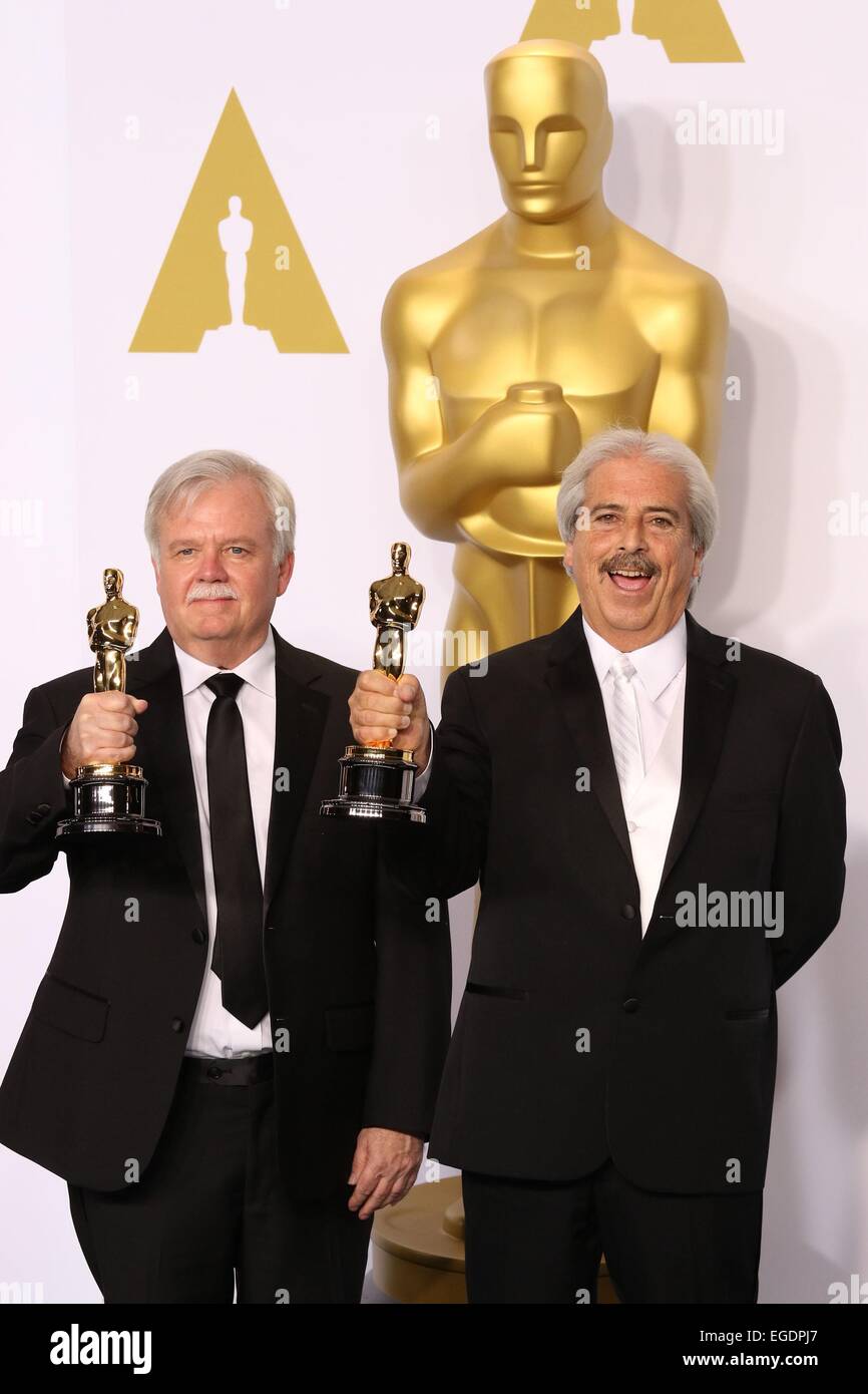 Los Angeles, CA, USA. 22nd Feb, 2015. Alan Robert Murray, Bob Asman in ...