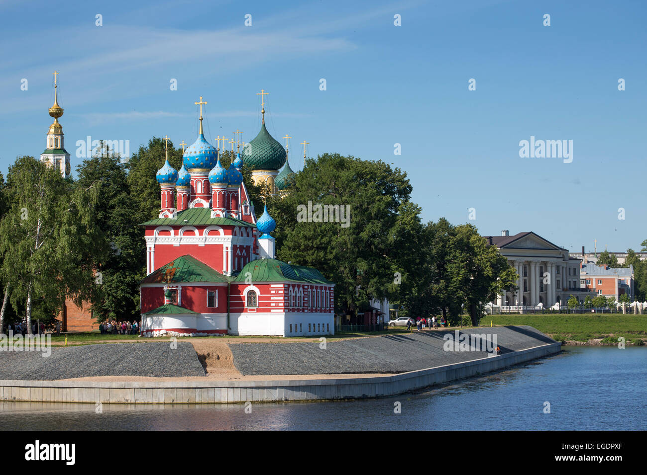 Church of St. Dimitri in the Kremlin of Uglich, Uglich, Russia, Europe ...
