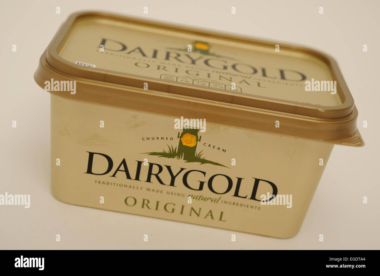 Dairy Gold Butter Stock Photo - Alamy