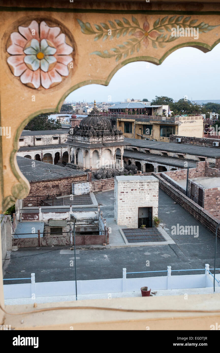 temple from above Jodhpur Stock Photo - Alamy