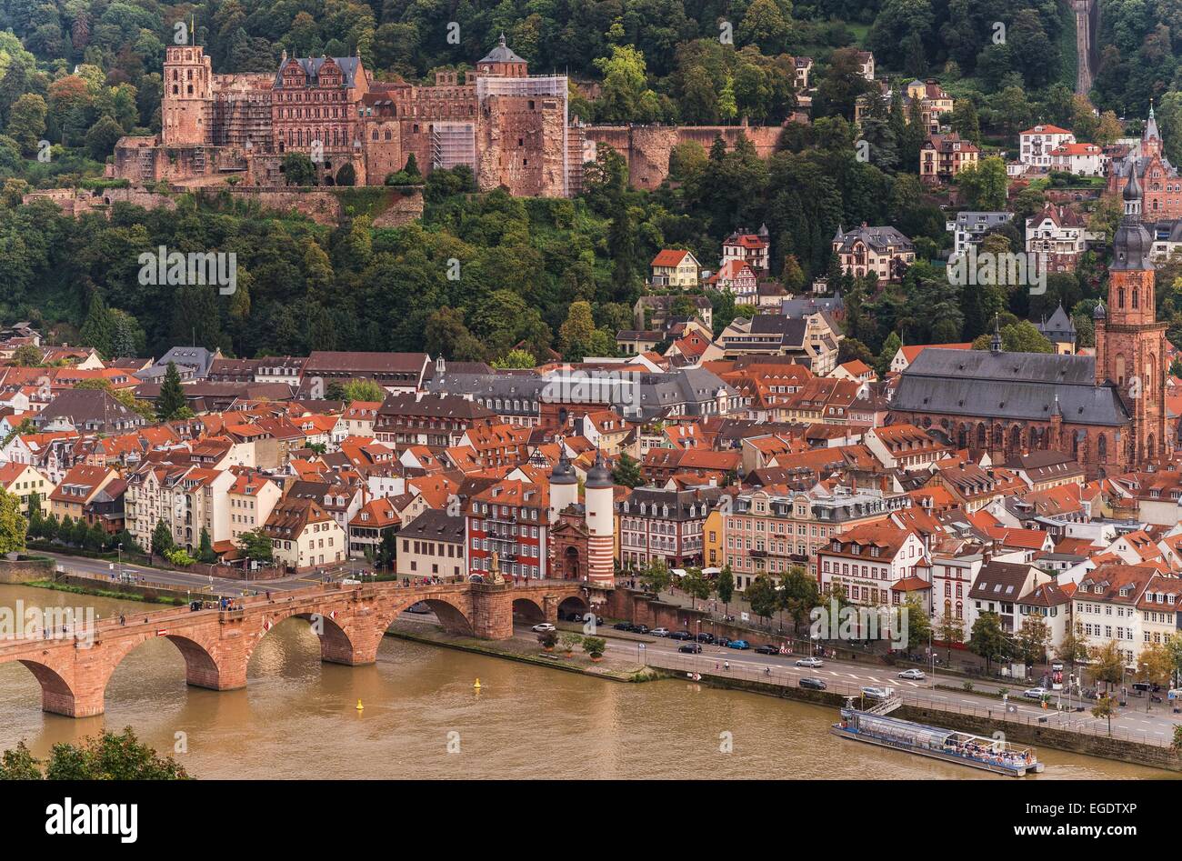 Beauty of old Heidelberg Stock Photo - Alamy