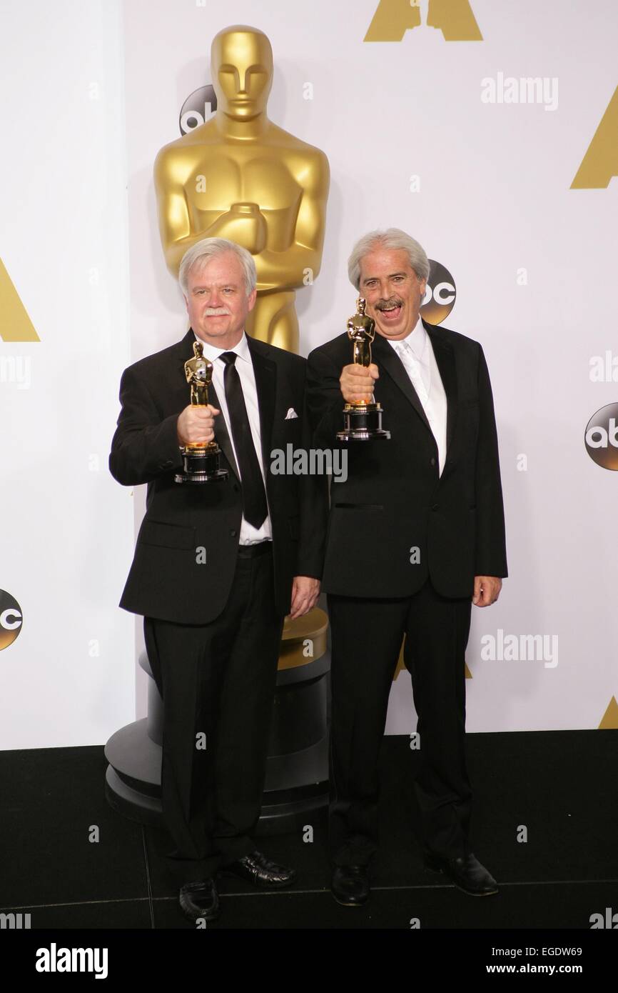 Los Angeles, CA, USA. 22nd Feb, 2015. Alan Robert Murray, Bob Asman in ...