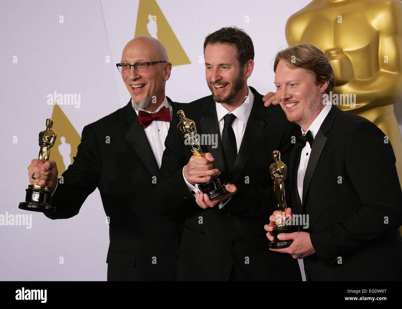 Los Angeles, CA, USA. 22nd Feb, 2015. Craig Mann, Ben Wilkins, Thomas ...