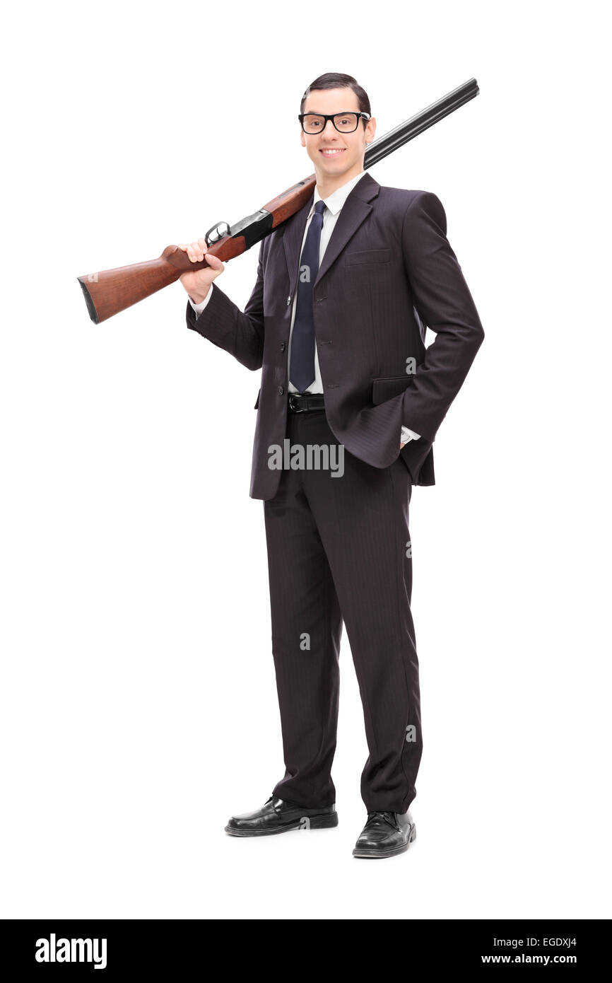 Gun Over Shoulder at Alonzo Caraway blog