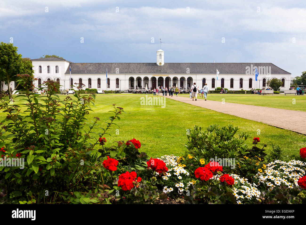 Conversation building, Norderney Island, Nationalpark, North Sea, East ...