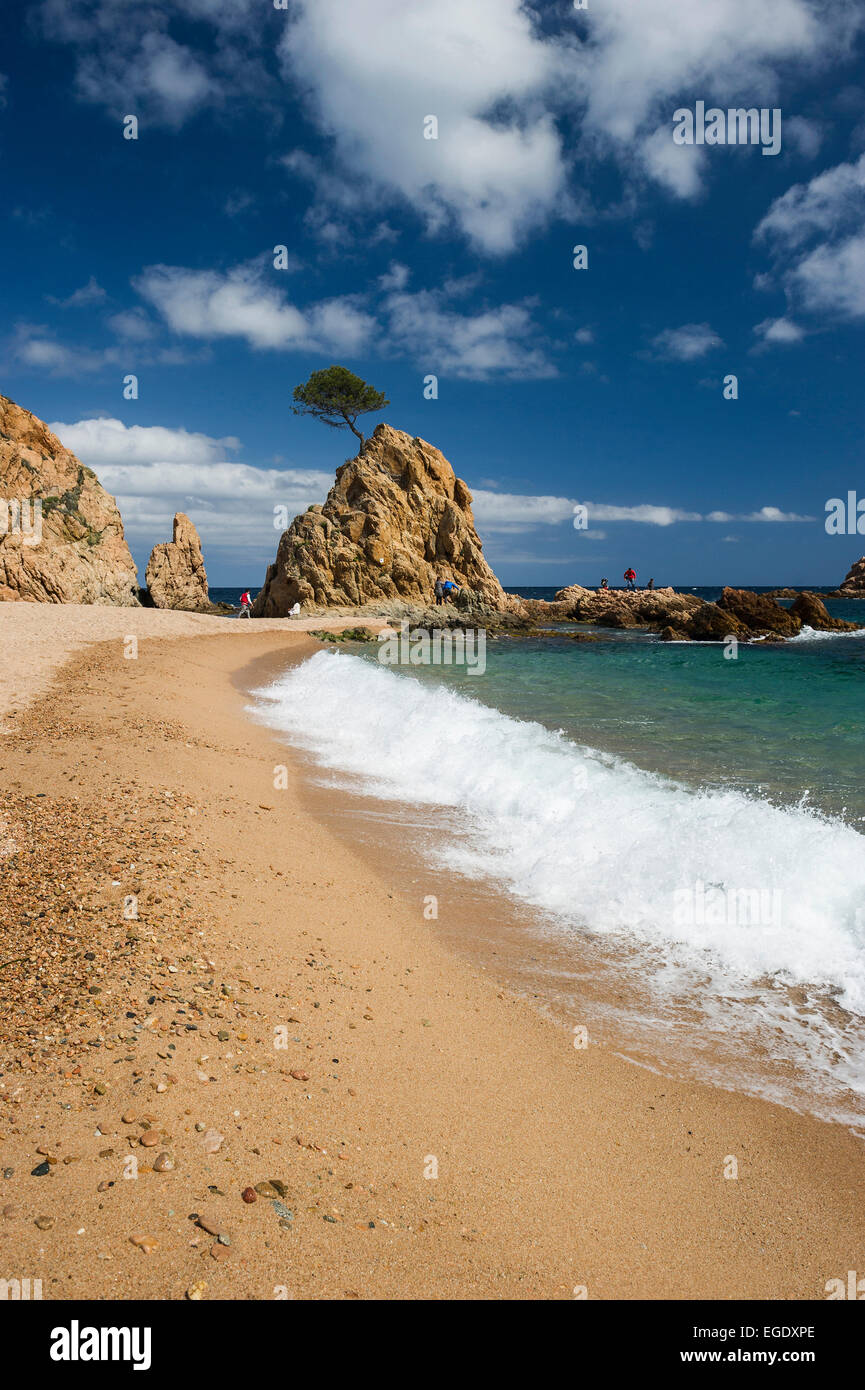 Tossa de mar beach costa hi-res stock photography and images - Alamy
