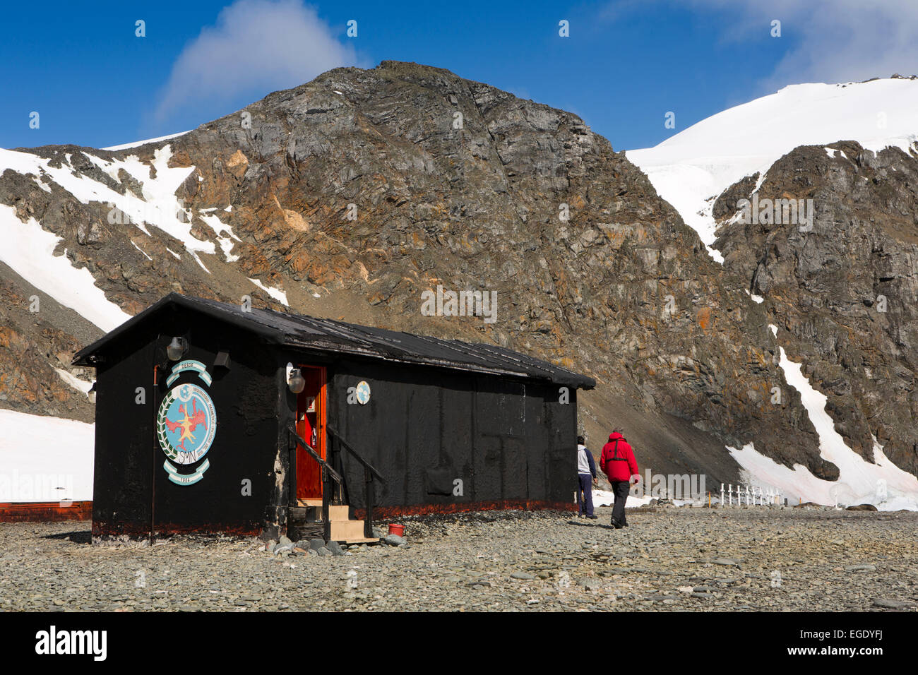 South Orkney Islands, Laurie Island, Orcadas base magnetic observation ...