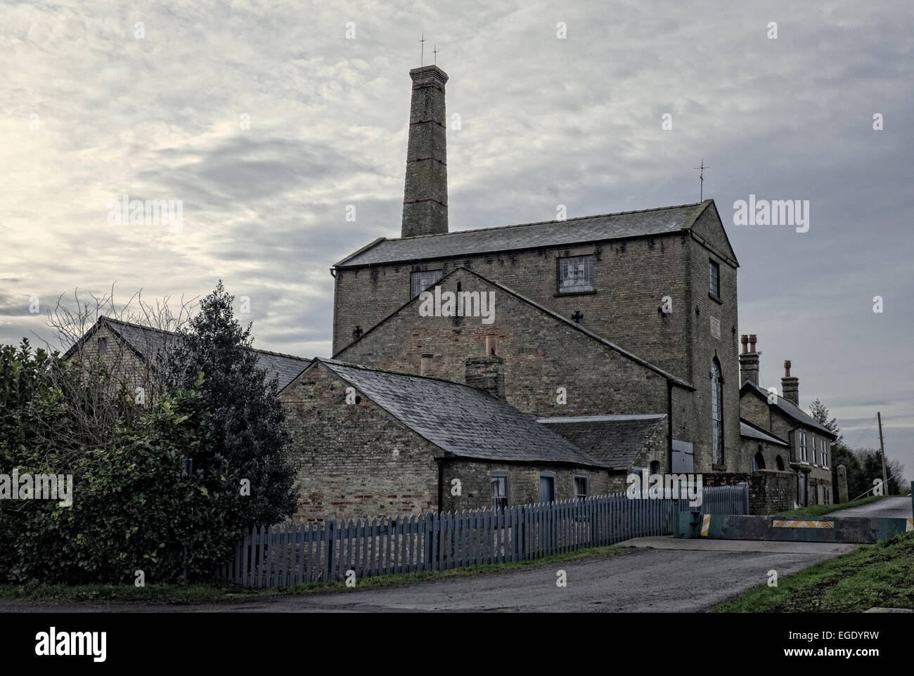 Stretham Old Engine House Stock Photo - Alamy