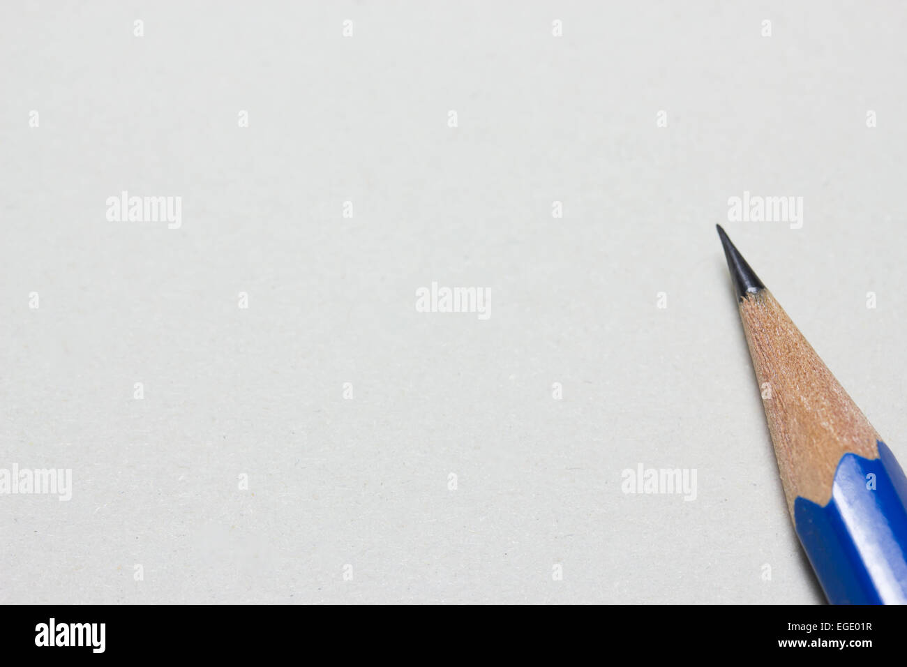 pencil on white background Stock Photo - Alamy