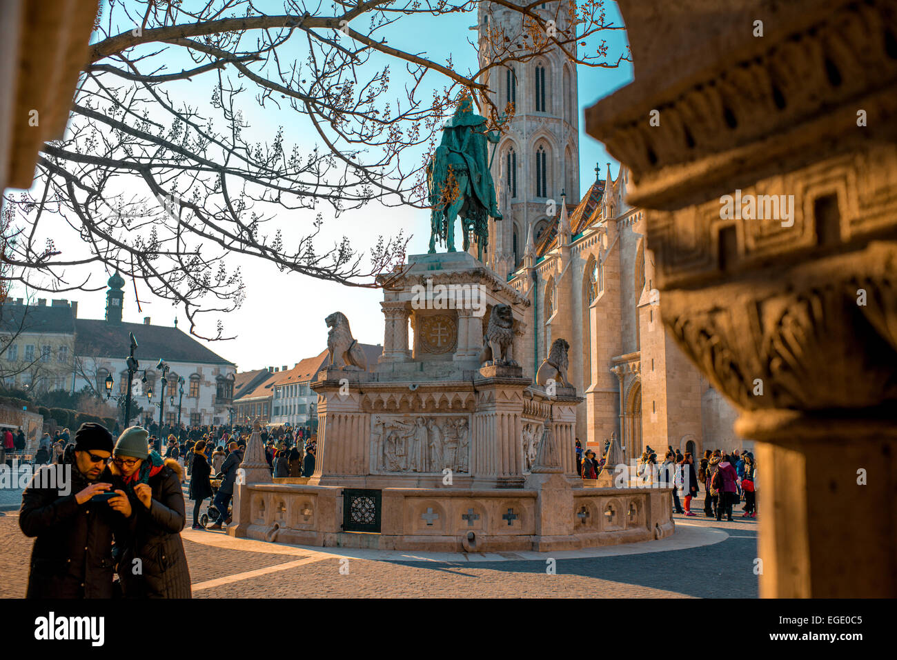 Budapest matthias church equestrian hi-res stock photography and images ...