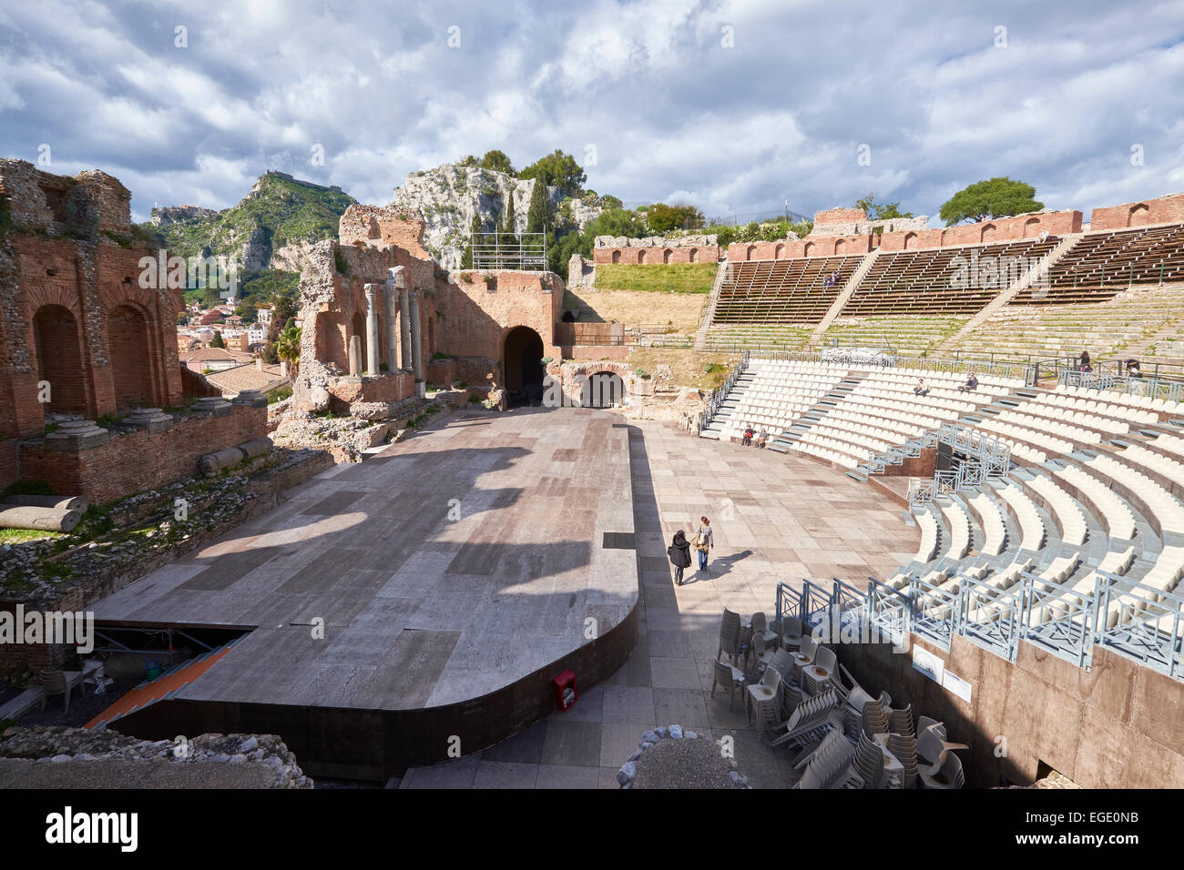 Taormina Amphitheatre, Sicily, Italy. Italian Tourism, Travel and ...