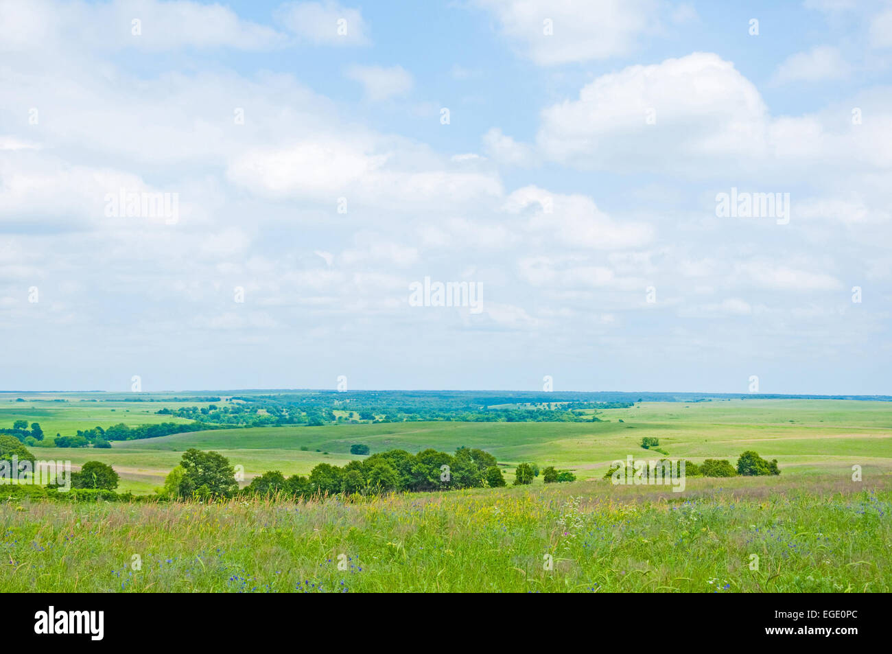Wide Open Prairie in late spring Stock Photo - Alamy