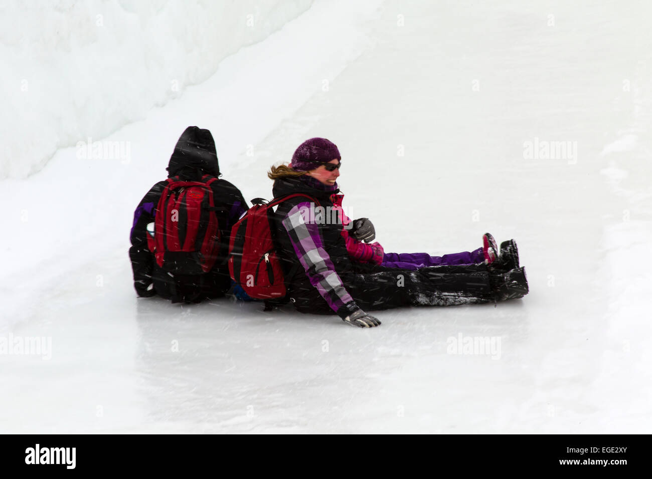 Winterlude Festival. Snowflake Kingdom Jacques Cartier Park Gatineau ...