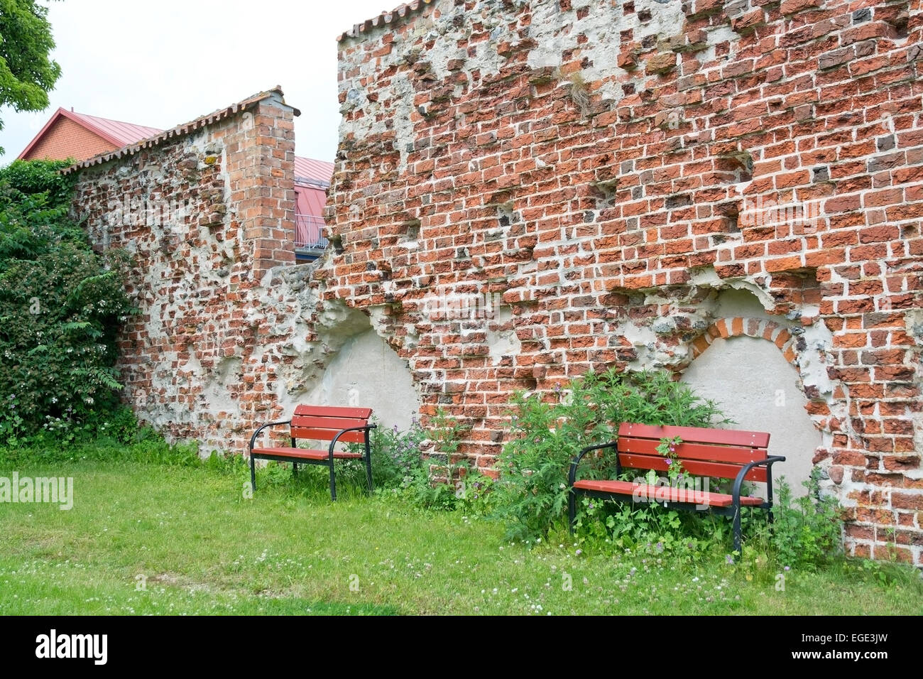 Medieval brick building hi-res stock photography and images - Alamy