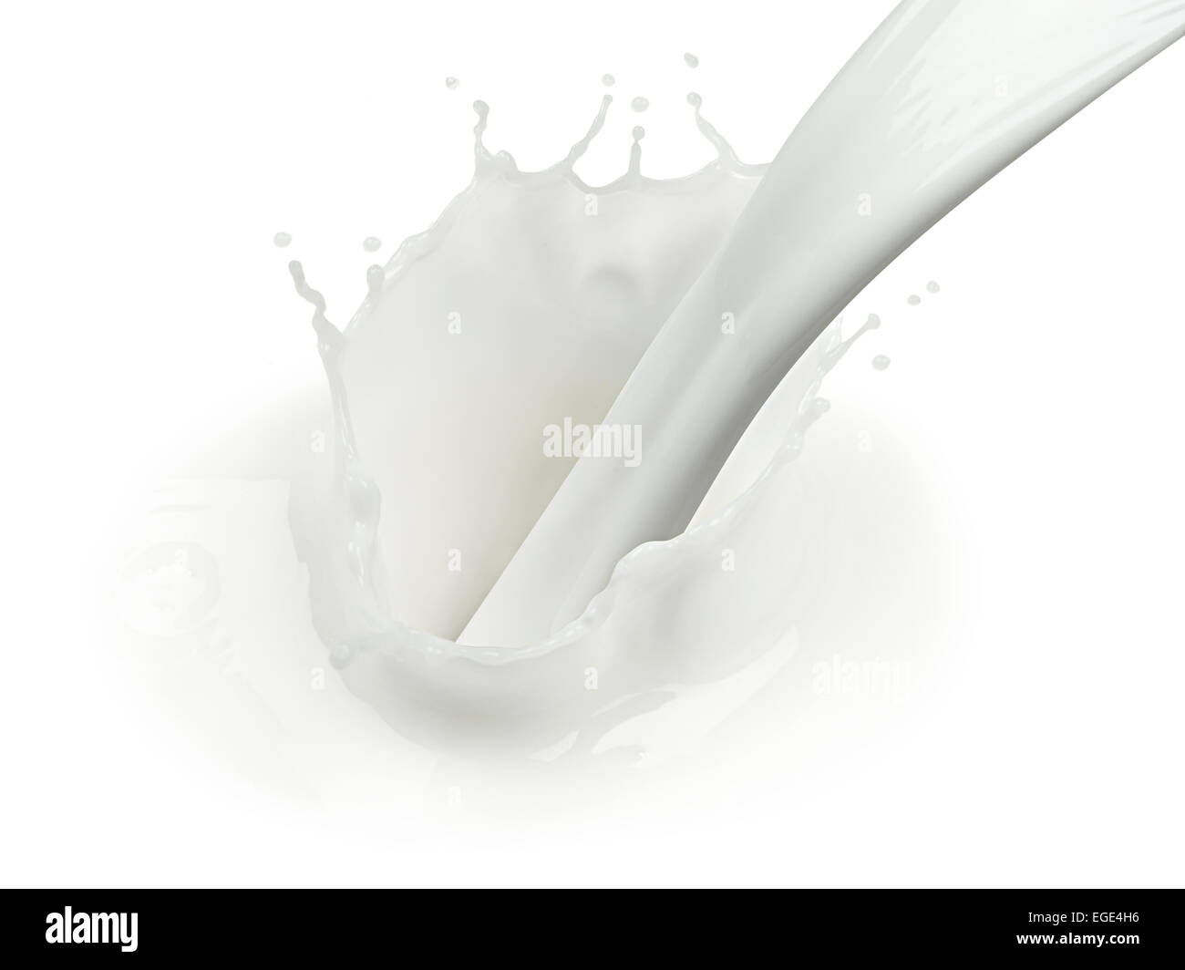 Milk shake splash hi-res stock photography and images - Alamy