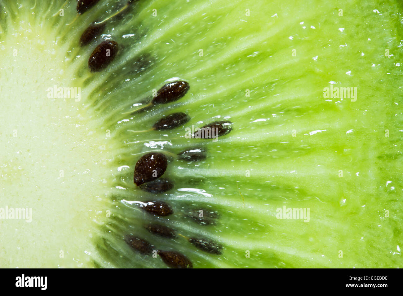 kiwi fruit macro texture Stock Photo - Alamy
