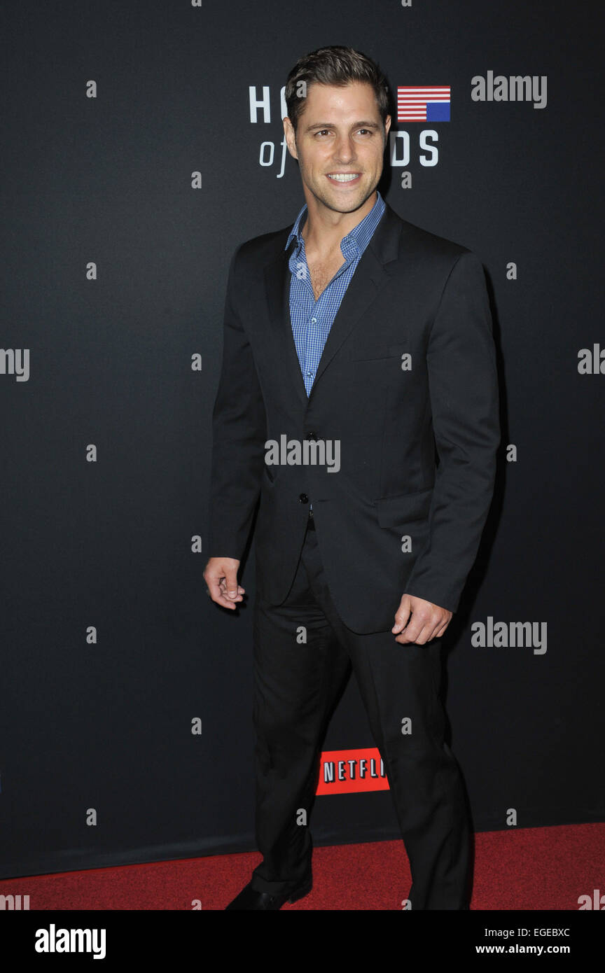 LOS ANGELES, CA - FEBRUARY 13, 2014: Sam Page at the season two ...