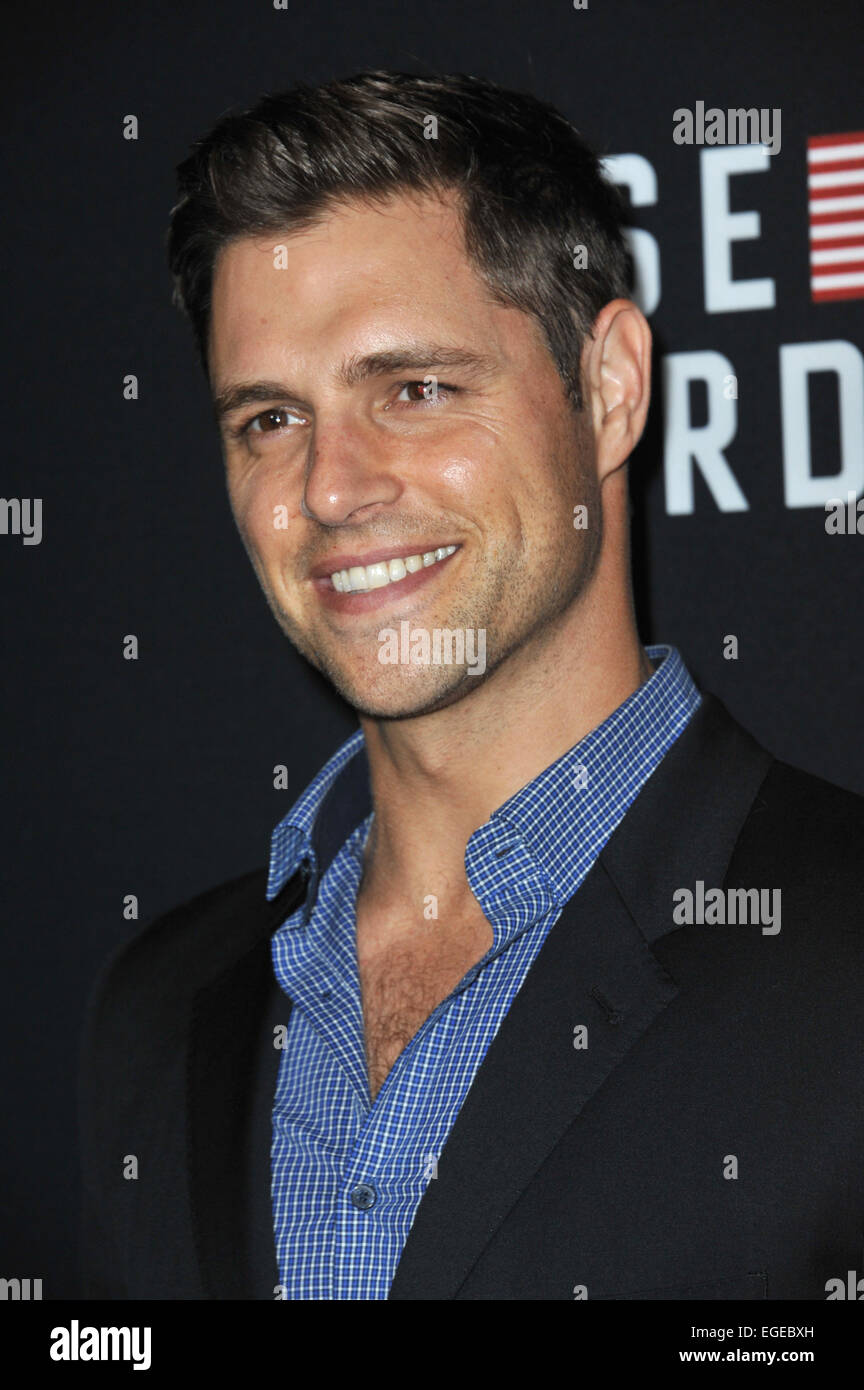 LOS ANGELES, CA - FEBRUARY 13, 2014: Sam Page at the season two ...