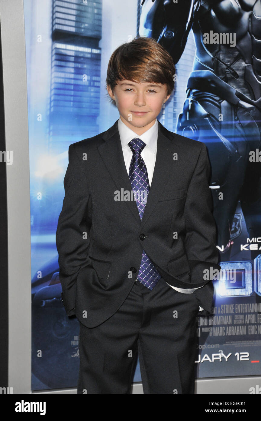 LOS ANGELES, CA - FEBRUARY 10, 2014: John Paul Ruttan at the premiere ...