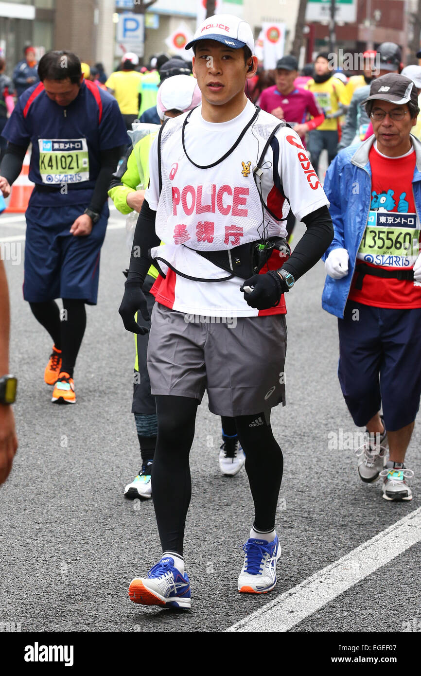 Tokyo marathon in tokyo police hi-res stock photography and images - Alamy