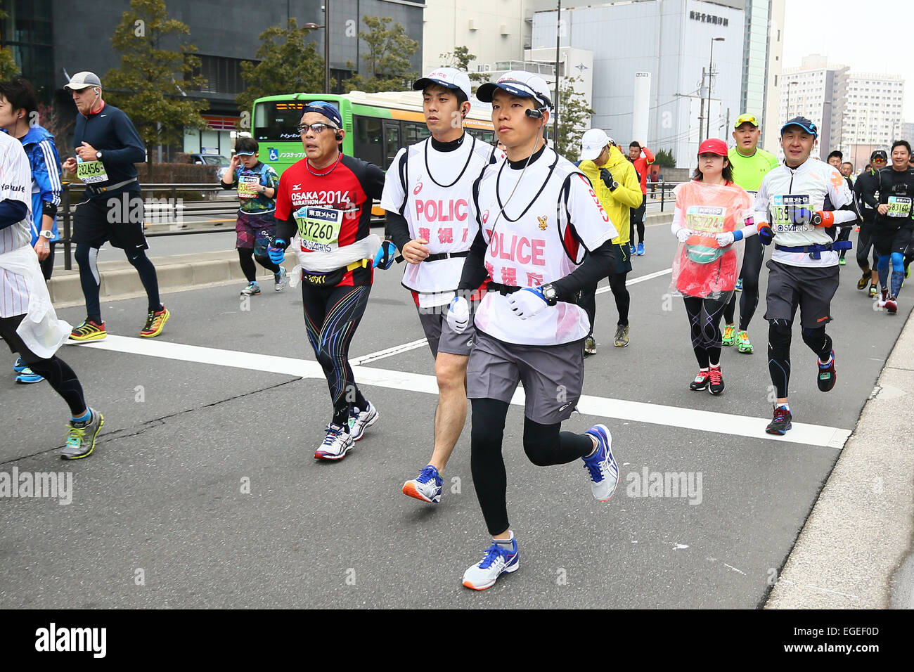 Tokyo marathon in tokyo police hi-res stock photography and images - Alamy