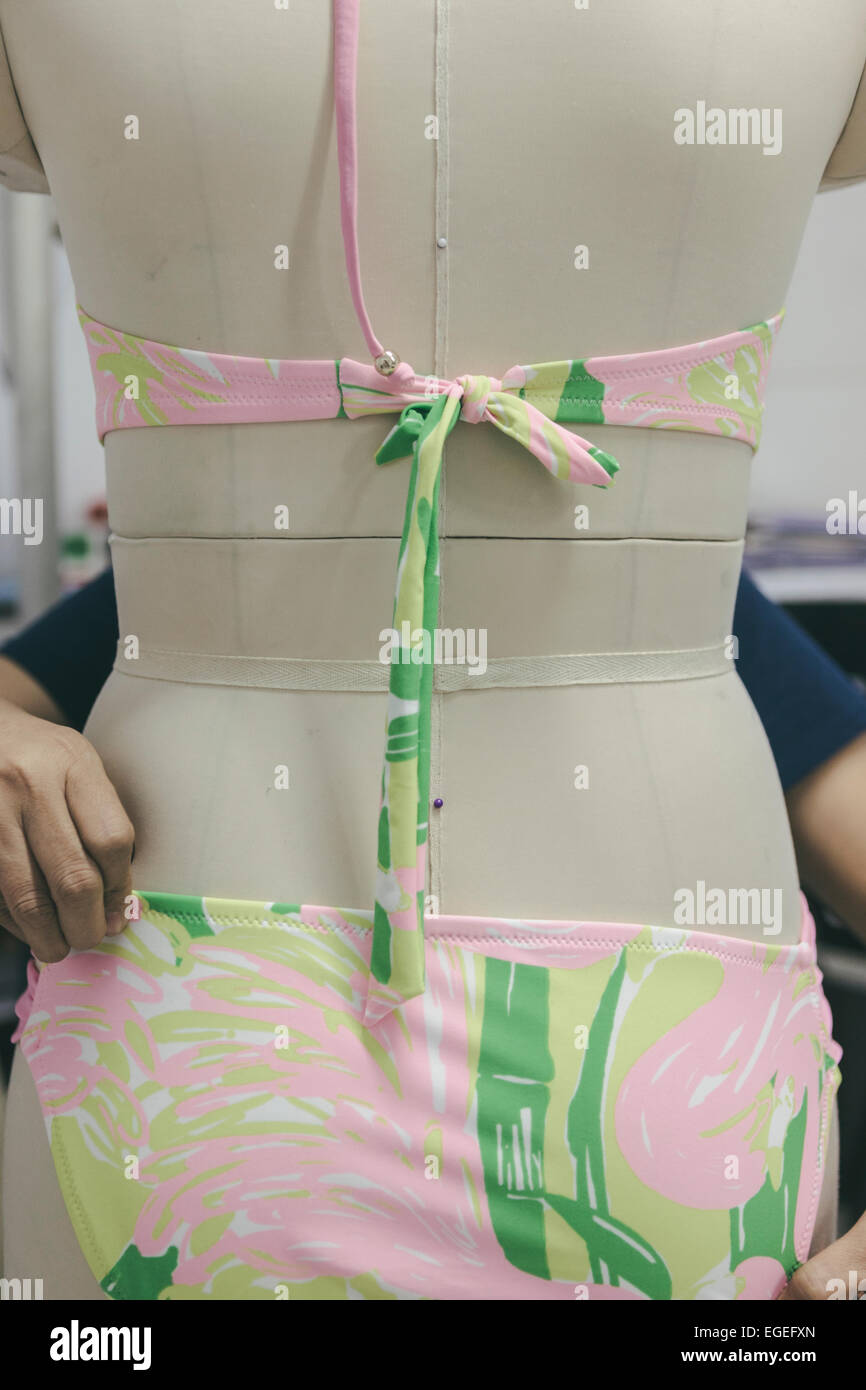 Plus-size Woman's Fashion Figure Fitting Mannequin with 2-Piece Bikini ...