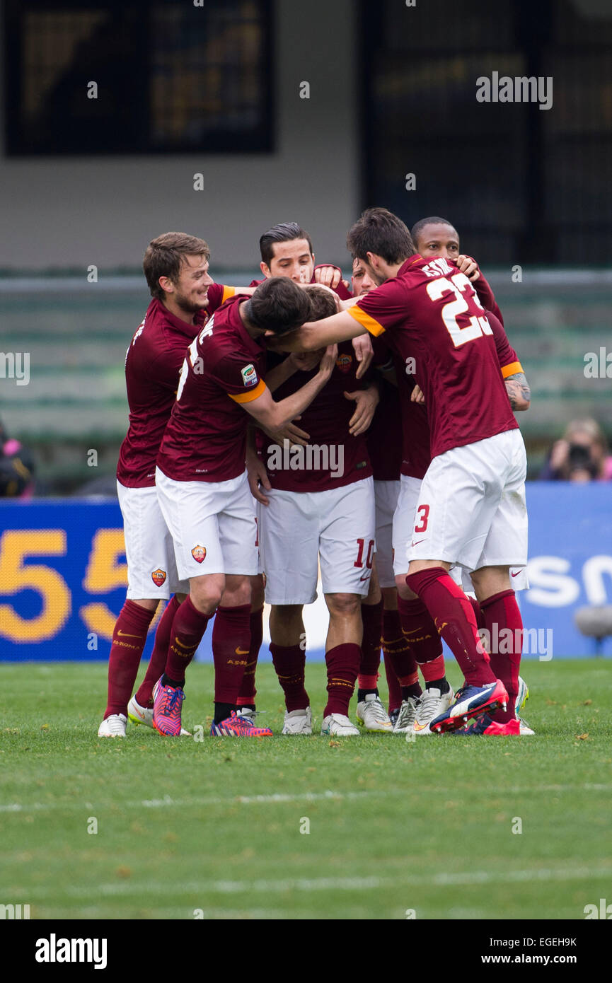 Roma francesco totti during match hi-res stock photography and images ...