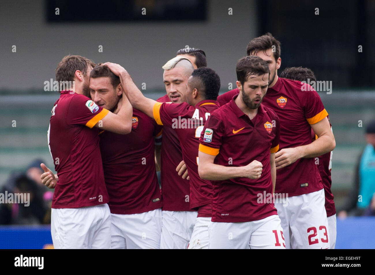 Francesco totti italian soccer team hi-res stock photography and images ...