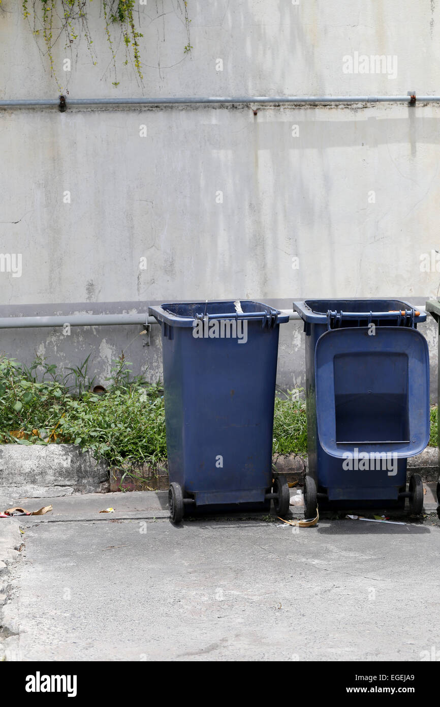 The trash in the been waste area Stock Photo - Alamy