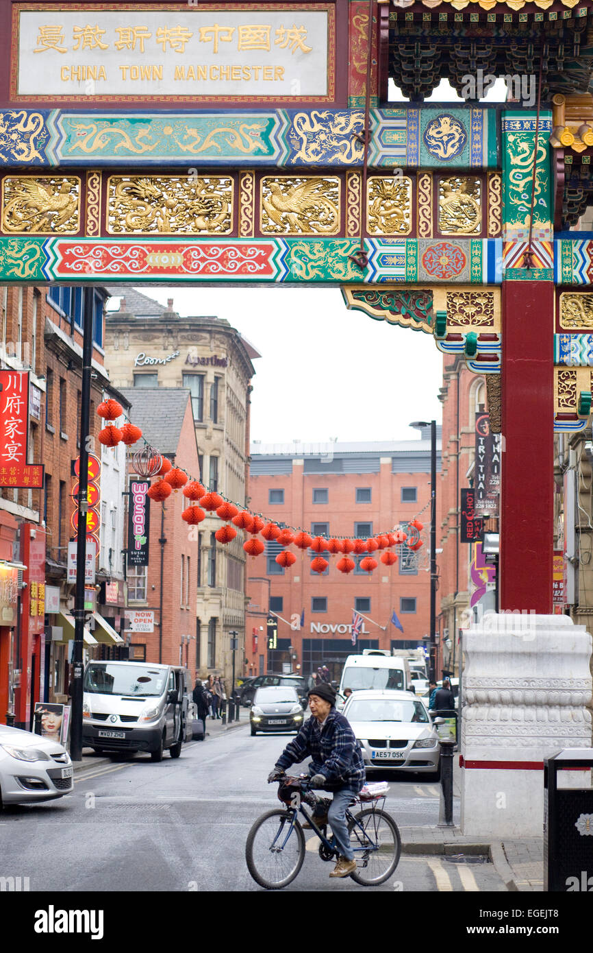 Chinese man riding hi-res stock photography and images - Alamy