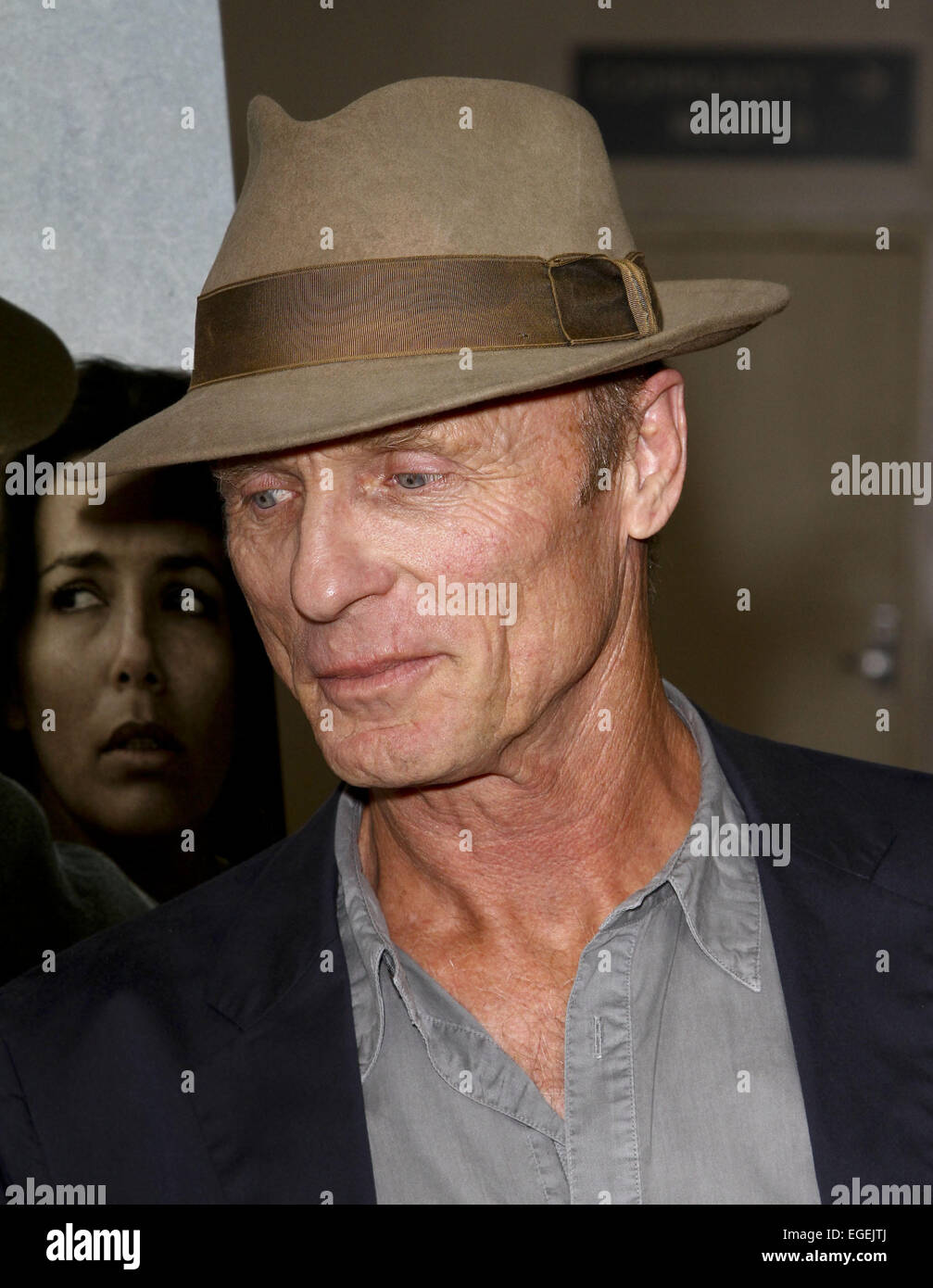 Los Angeles premiere of 'Frontera' - Arrivals Featuring: Ed Harris ...