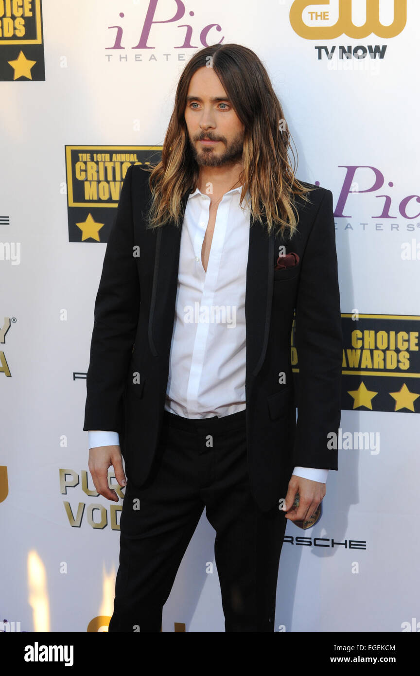 LOS ANGELES, CA - JANUARY 16, 2014: Jared Leto at the 19th Annual ...