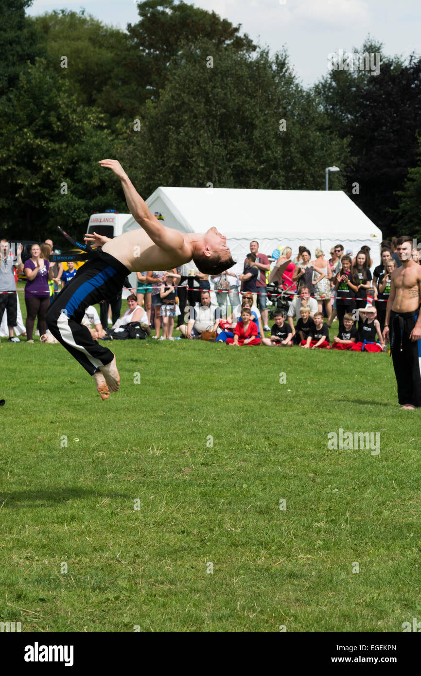 Doing a backflip hi-res stock photography and images - Alamy