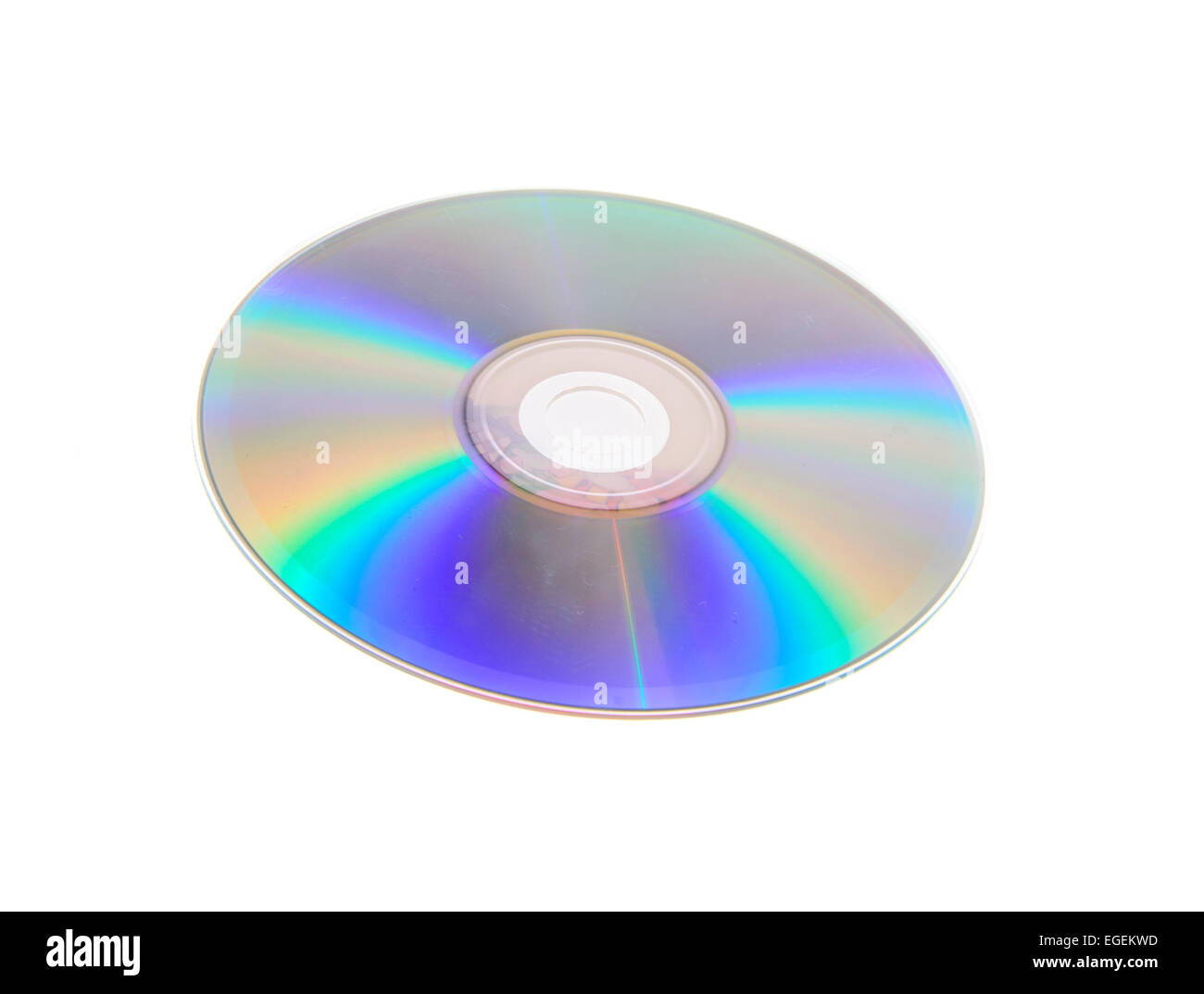 DVD, CD Isolated on White Background Stock Photo - Alamy