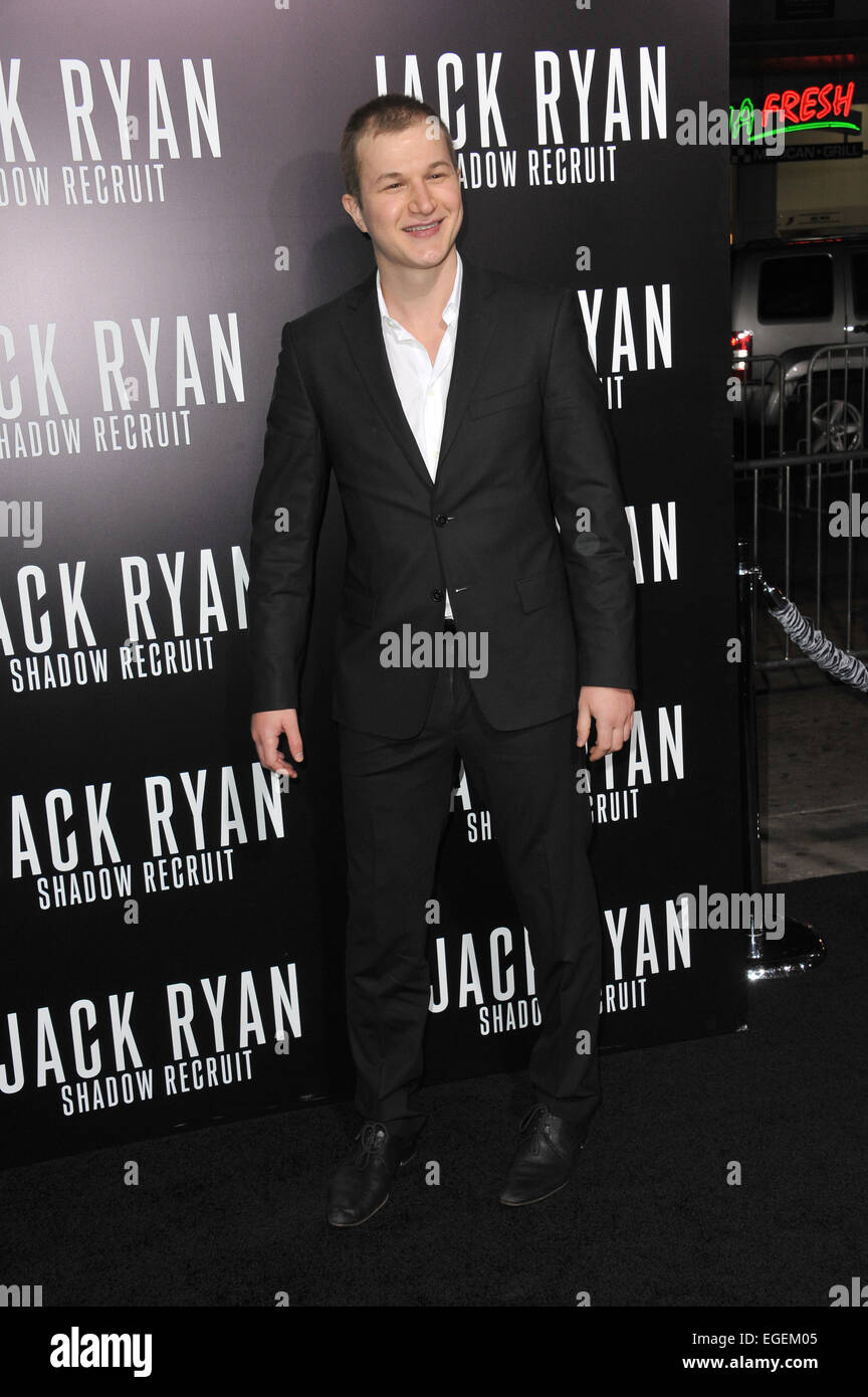 LOS ANGELES, CA - JANUARY 15, 2014: Alec Utgoff at the Los Angeles ...