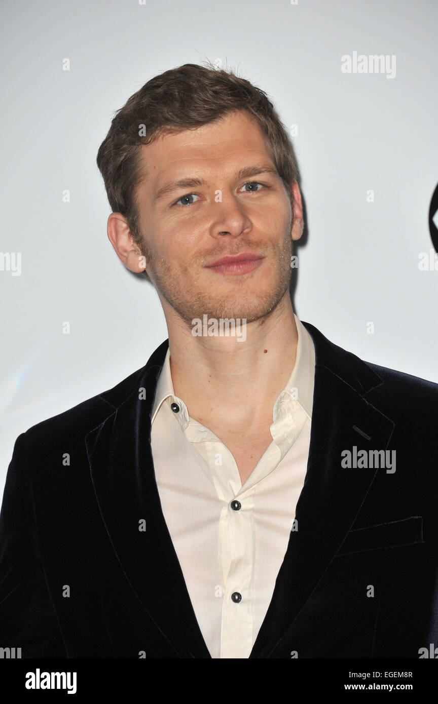 LOS ANGELES, CA - JANUARY 8, 2014: Joseph Morgan in the pressroom at ...