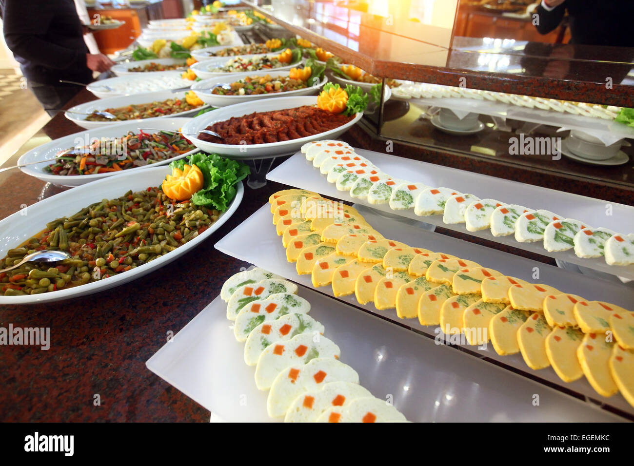 Sideboard restaurant hi-res stock photography and images - Alamy