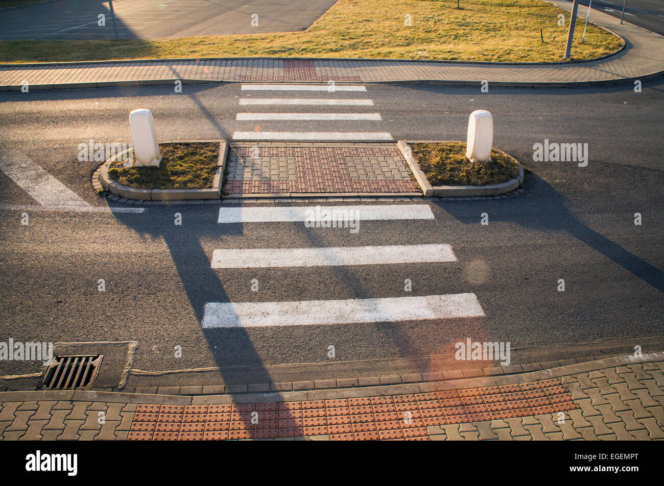 parking, street, pedestrian crossing, zebra, Techmania Science Center ...