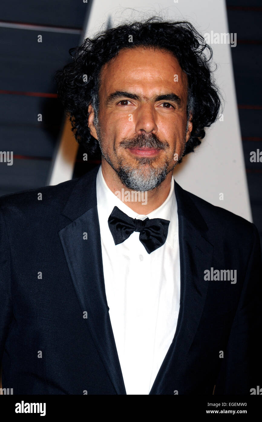 Alejandro Gonzalez attending the Vanity Fair Oscar Party 2015 on ...