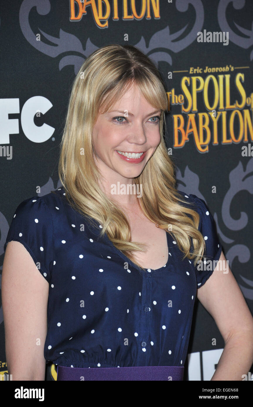 LOS ANGELES, CA - JANUARY 7, 2014: Riki Lindhome at the premiere of the ...