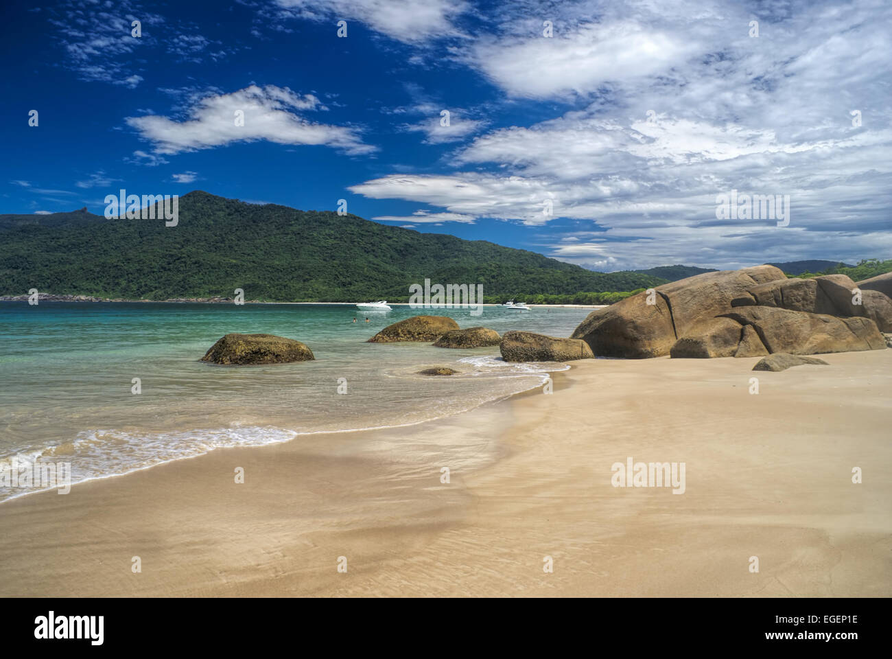 Picturesque island of Ilha Grande in Brazil, south America Stock Photo ...