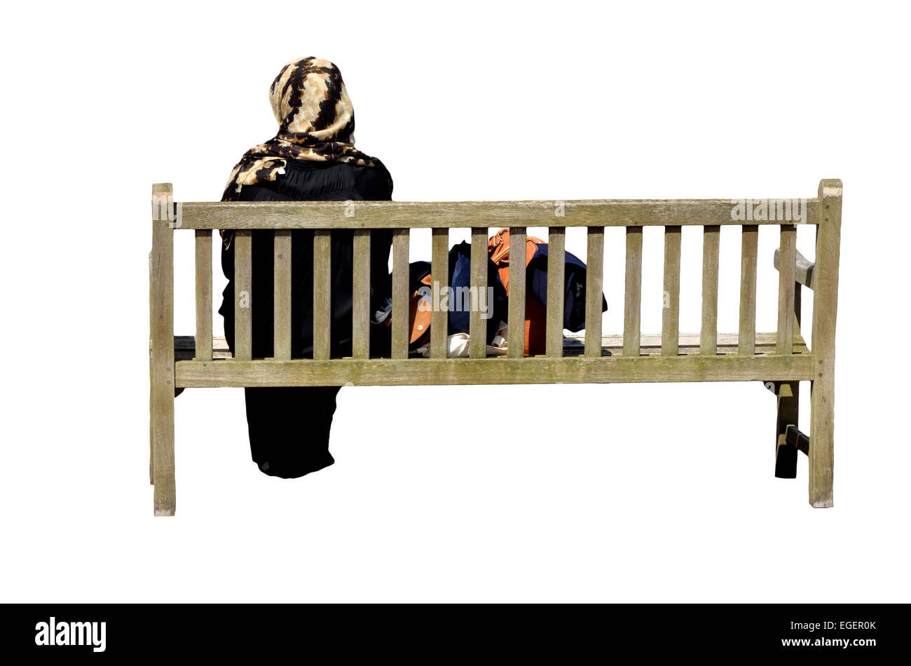 Muslim islam woman on Cut Out Stock Images & Pictures - Alamy