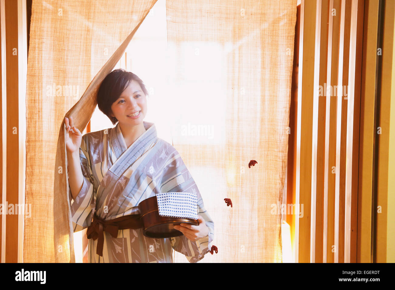 Japanese inn at hot springs High Resolution Stock Photography and ...