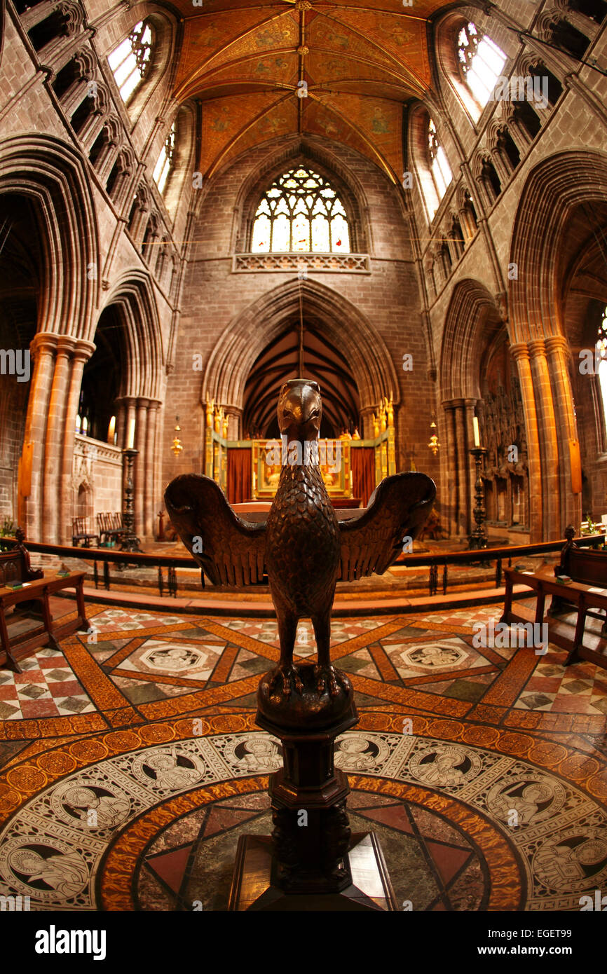 Nave chester cathedral hi-res stock photography and images - Alamy