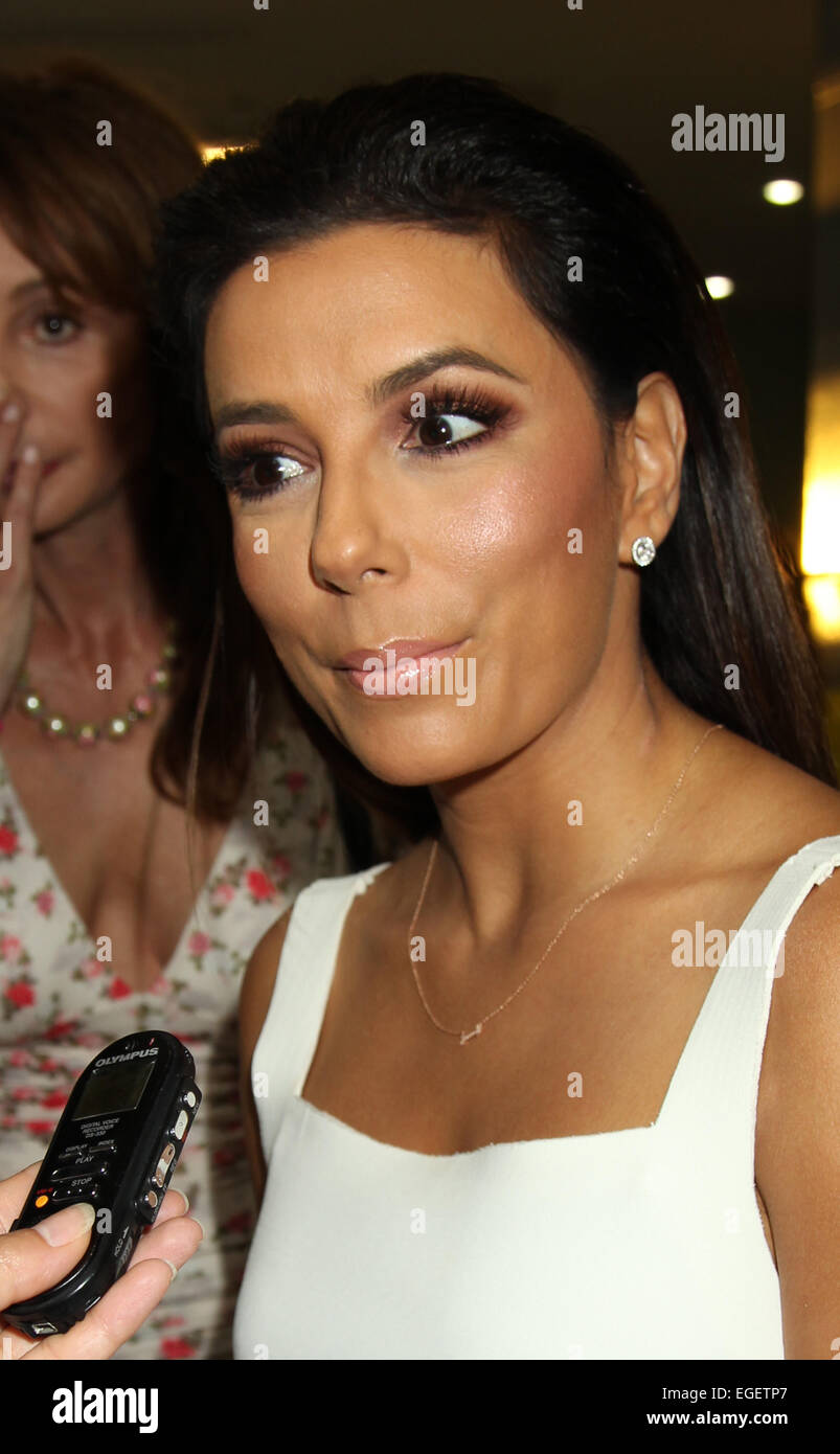 Los Angeles premiere of 'Frontera' - Arrivals Featuring: Eva Longoria ...