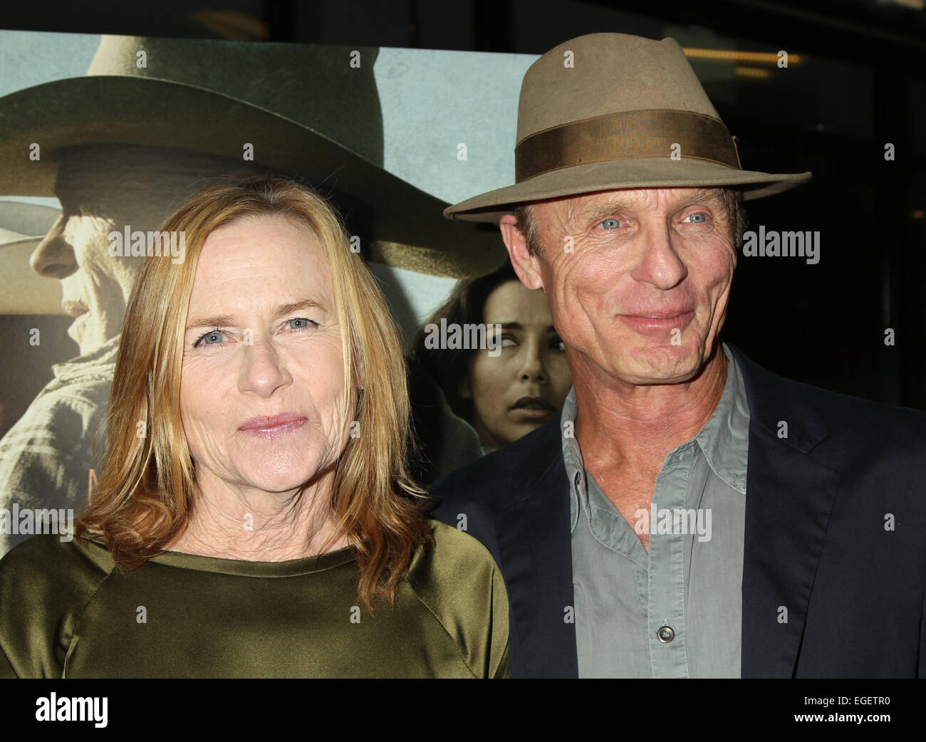 Los Angeles premiere of 'Frontera' - Arrivals Featuring: Amy Madigan,Ed ...