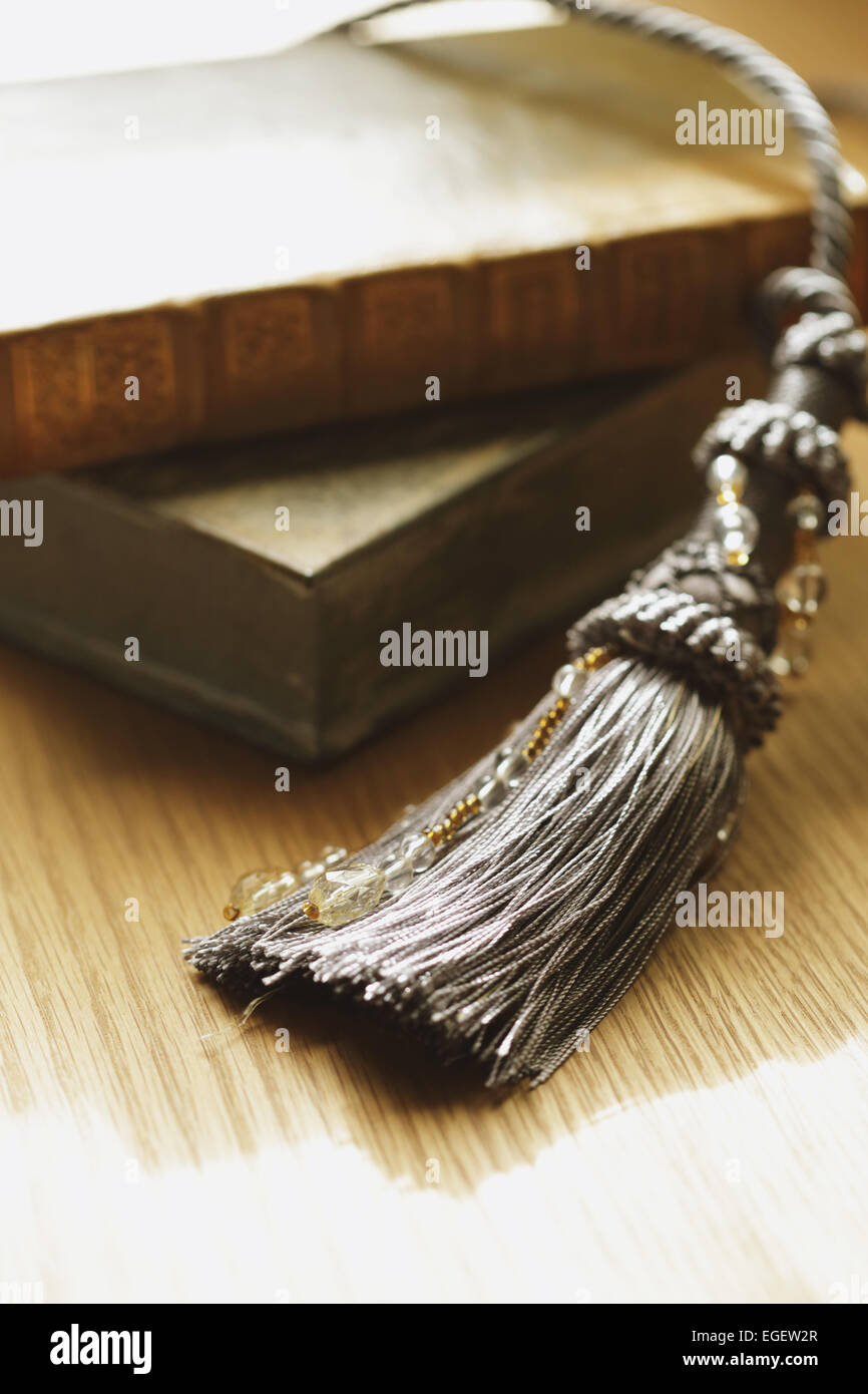 Books On A Table Stock Photo - Alamy