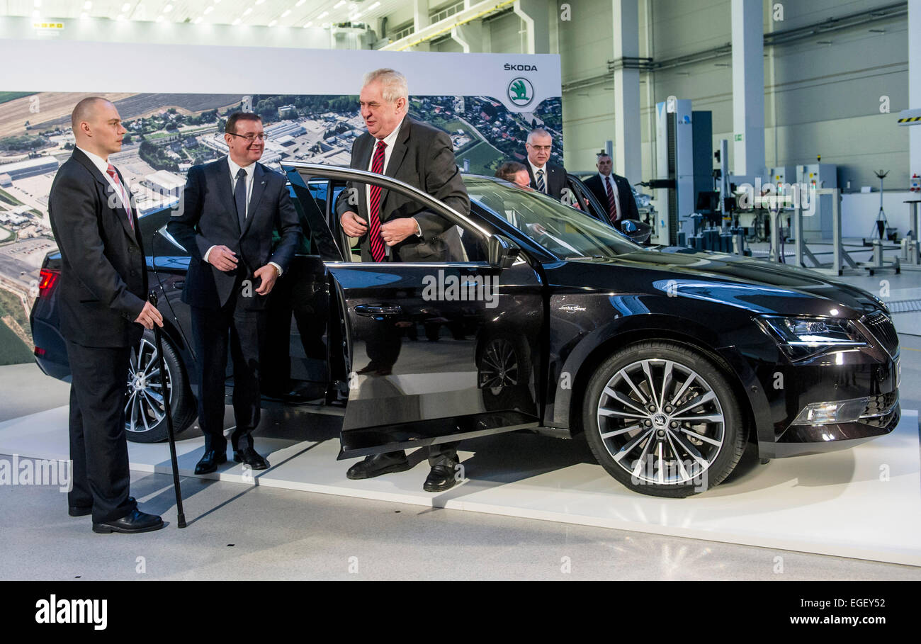 Kvasiny, Czech Republic. 20th Feb, 2015. Member of the Board of ...
